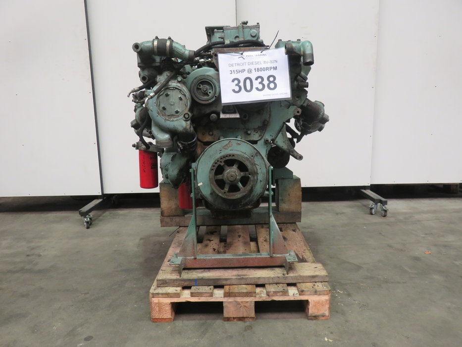 DETROIT DIESEL 8V-92N Diesel Engine - POOL TRADING