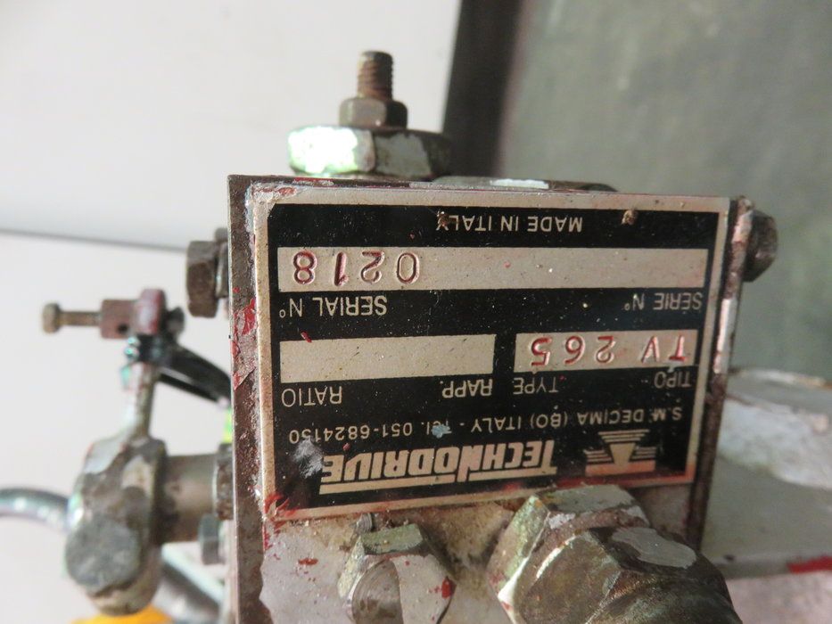 TECHNODRIVE TV265 Used Gearbox - POOL TRADING