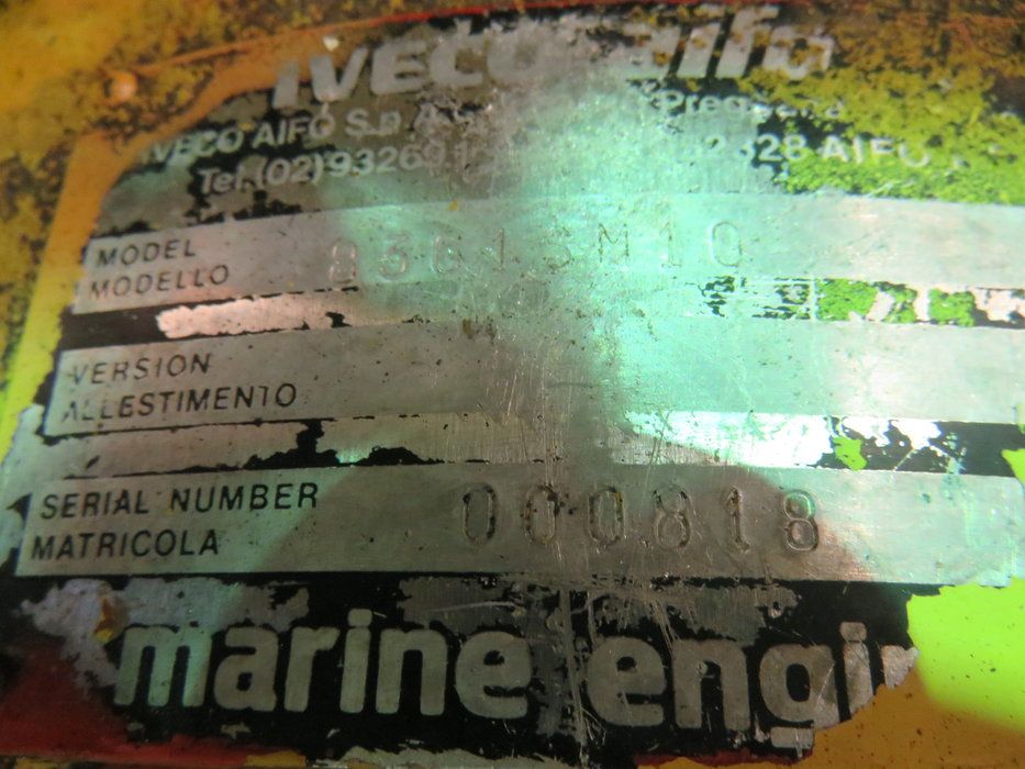 IVECO 8361 SM10 Diesel Engine - POOL TRADING