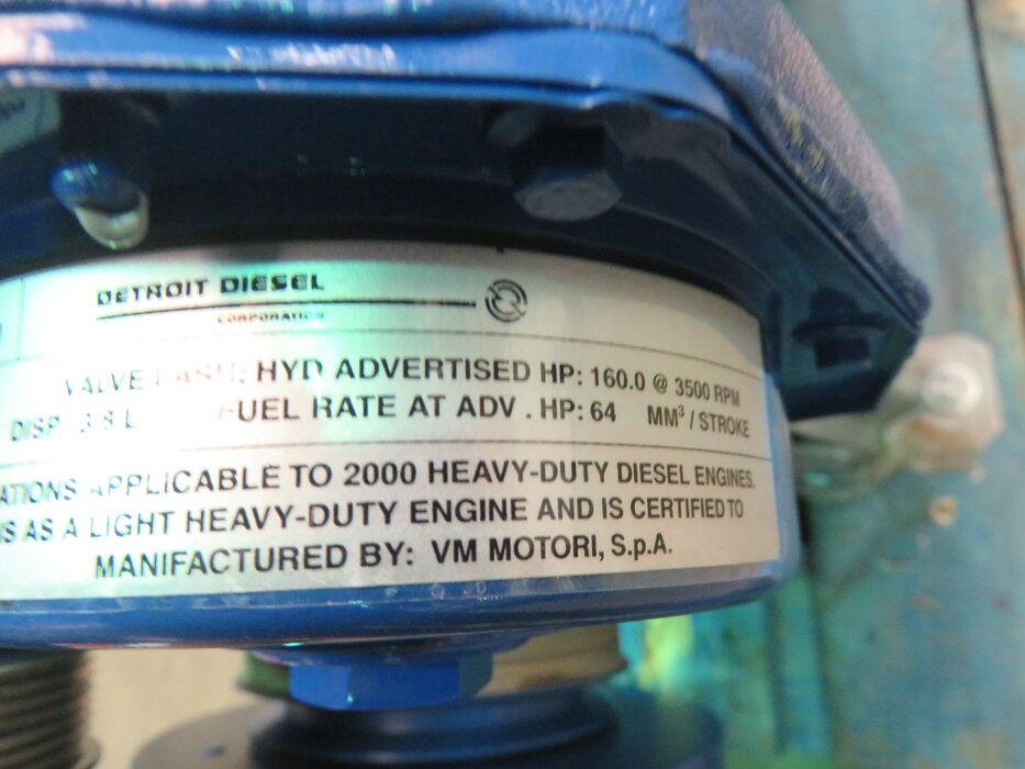 DETROIT DIESEL 638 - POOL TRADING