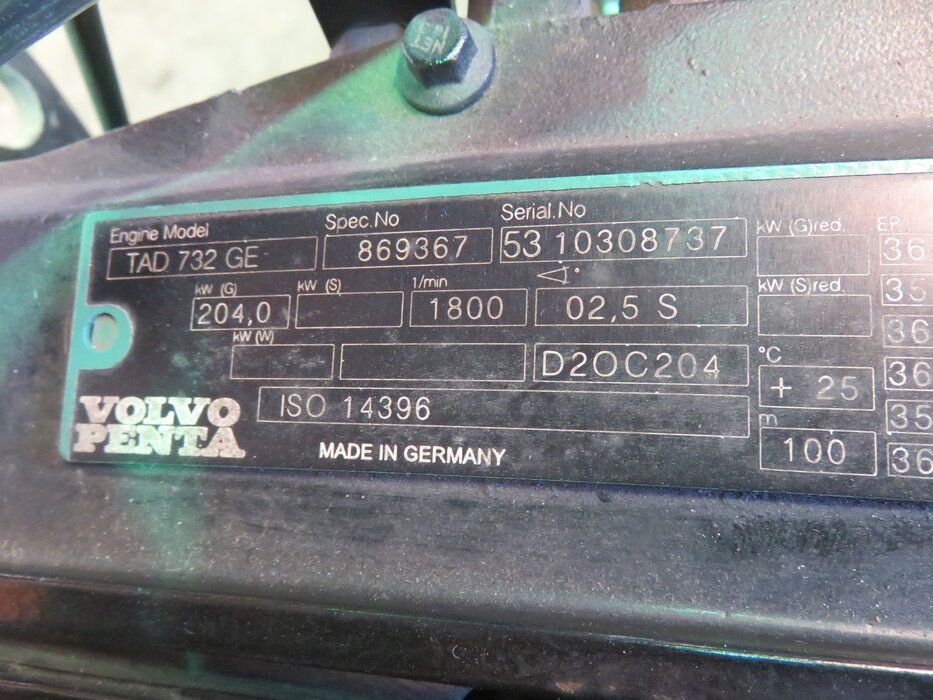 VOLVO PENTA TAD732GE - POOL TRADING