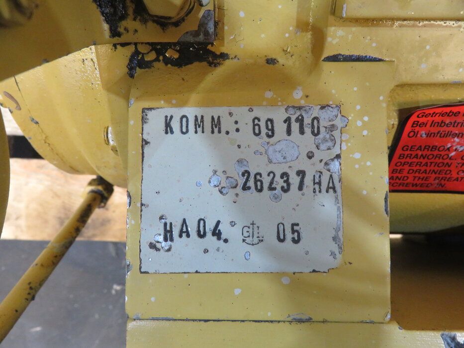REINTJES WVS 334 Used Gearbox - POOL TRADING