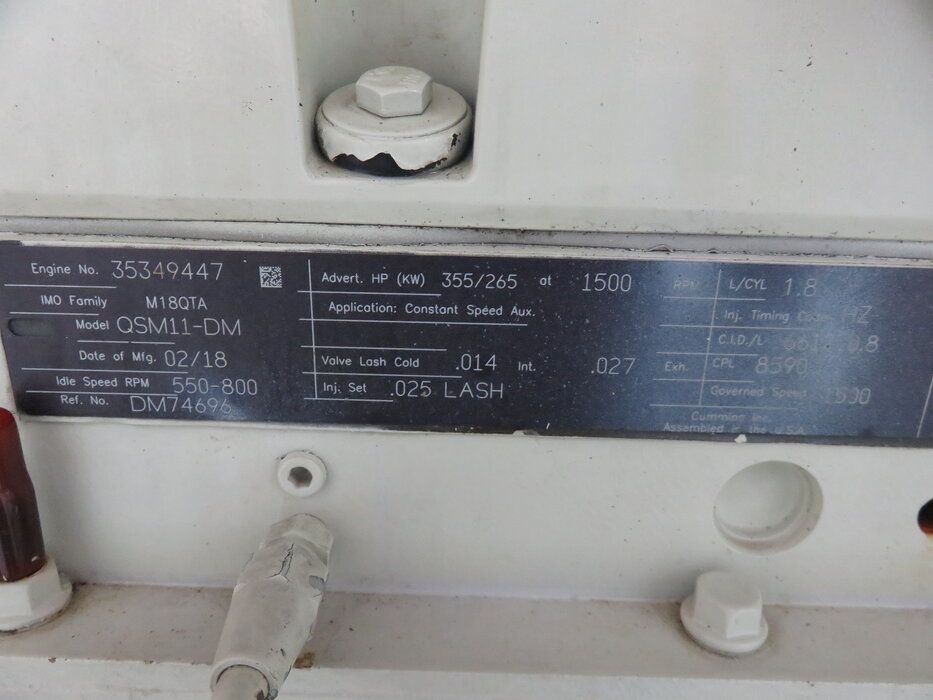 CUMMINS QSM11-D(M) Generator set - POOL TRADING