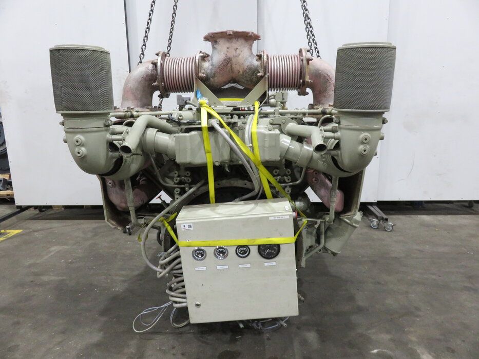 MTU 8V 396 Diesel Engine - POOL TRADING