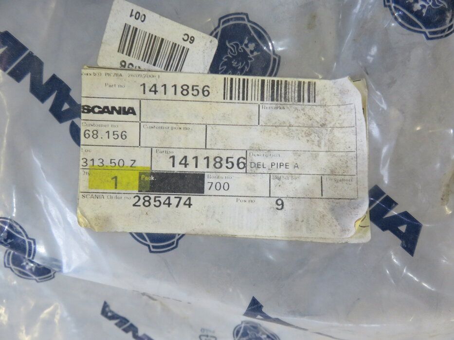 SCANIA (FUEL INJECTION LINE/CYLINDER 4-6/1411856) Spare Part - POOL TRADING