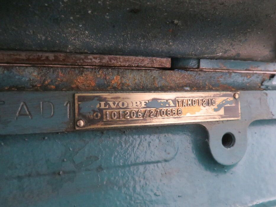 VOLVO PENTA TAMD 121C Diesel Engine - POOL TRADING