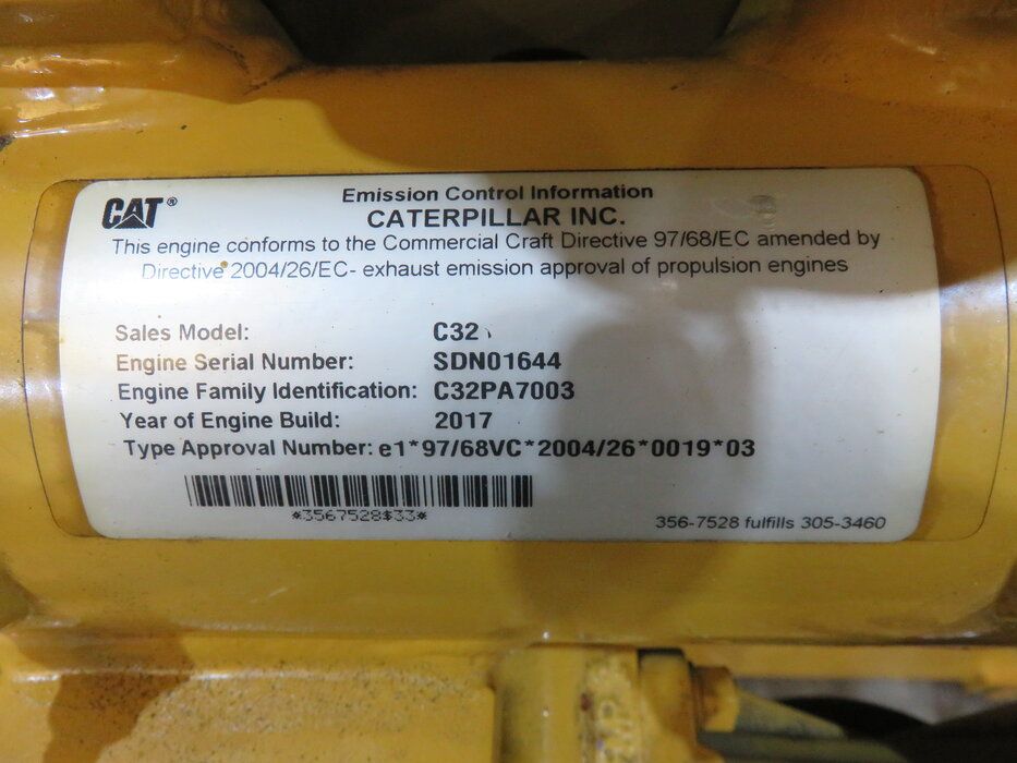 CATERPILLAR C32 Diesel Engine - POOL TRADING