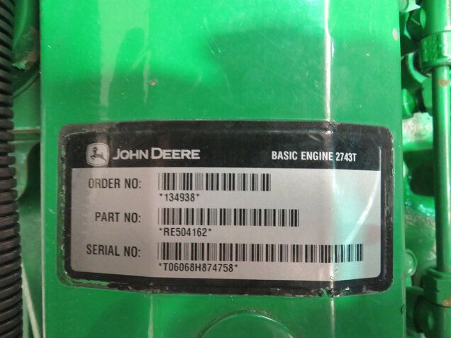 JOHN DEERE 6068 Diesel Engine - POOL TRADING